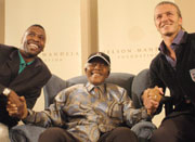 MANDELA DIPLOMATIC ABOUT BECKS'S NEW 'DO' | HELLO!