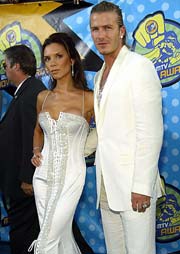 THE BECKHAMS' DATE WITH HOLLYWOOD | HELLO!