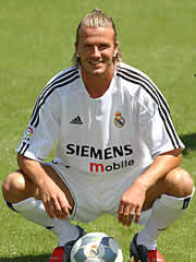 david beckham, BECKS' MADRID MOVE SPELLS CROSSED-LINE FOR | HELLO!