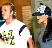 David and Victoria's romantic night out | HELLO!