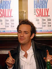 Luke Perry in West End chandelier drama | HELLO!