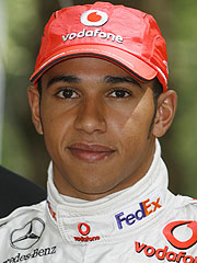 Newly-returned race star Lewis Hamilton back in the | HELLO!