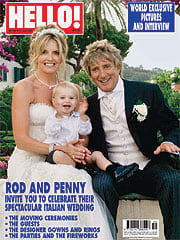 Rod and Penny share their wedding album with 'HELLO!' | HELLO!