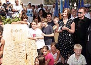 Cherie Blair and Bono team up to unveil fountain of harmony | HELLO!