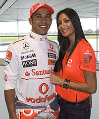 Lewis Hamilton shows his gratitude to Nicole with a tour of | HELLO!