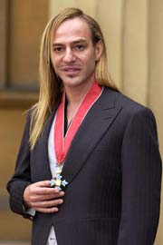 DIOR CREATIVE DIRECTOR JOHN GALLIANO RECEIVES A CBE | HELLO!