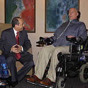 CHRISTOPHER REEVE VISITS ISRAEL | HELLO!