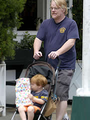 Heath takes a hands-on approach to fatherhood | HELLO!