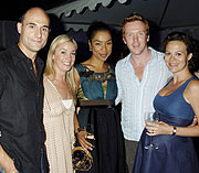 Damian and Helen party with Brit screen stars | HELLO!