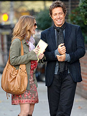 Hugh and Drew enjoy a little comic romance in New York | HELLO!