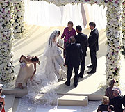 Tom and Katie see Australia's richest man wed on Riviera | HELLO!