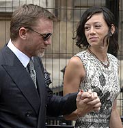 Daniel shows close bond to girlfriend Satsuki at celeb | HELLO!