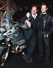 Easy riders Ewan and Charley reunited after epic road trip | HELLO!