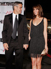 Old flames George and Renee catch up at 'Leatherheads' premiere | HELLO!