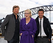 Meryl Streep and Colin Firth promote Mamma Mia! in Sydney | HELLO!
