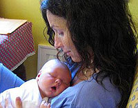 Minnie Driver's newborn baby makes his debut on MySpace | HELLO!