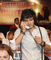 Orlando Bloom takes part in TV appeal for Australian bush | HELLO!
