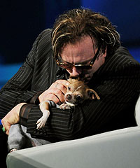 Rourke mourns the loss of his beloved pooch Loki | HELLO!