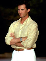 CROWN PRINCE FELIPE OF SPAIN PARTS WITH EVA SANNUM | HELLO!