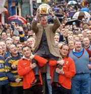 prince charles, PRINCE CHARLES FLEXES HIS FOOTBALL SKILLS | HELLO!