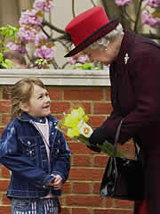 ROYAL LADIES SHOW OFF THEIR EASTER BONNETS | HELLO!