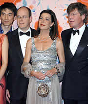 Caroline dazzling at Rose Ball but Rainier absent | HELLO!