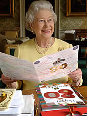 80th birthday salutes delight the Queen | HELLO!