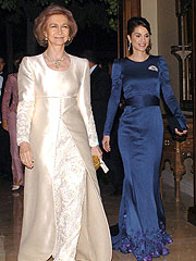 Rania's warm welcome for Queen Sofia | HELLO!