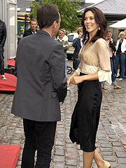 Mary steals the limelight at Danish fashion fair | HELLO!