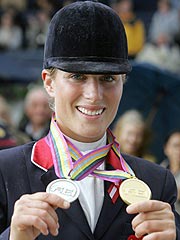 Golden girl Zara beats world's best | HELLO!