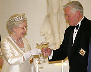 Europe's Queens enjoy hospitality away from home | HELLO!