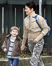 Alexandra trades high-class chic for combat cool | HELLO!