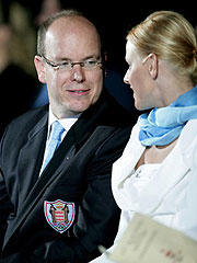 Albert and Charlene perfectly in tune at sporting ceremony | HELLO!