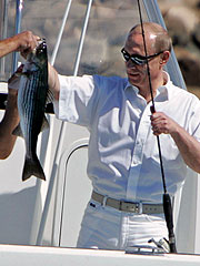 Russian president lands intimate gathering with Bush family | HELLO!