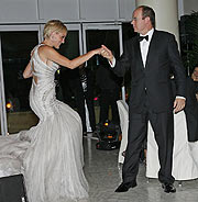 Prince Albert takes Sharon for a fairytale twirl in Monaco | HELLO!