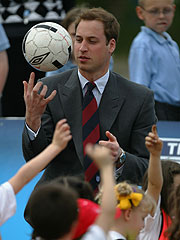 Prince William shows football skills at school training | HELLO!