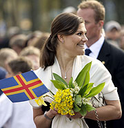 Princess Victoria welcomed by locals on historic visit to | HELLO!