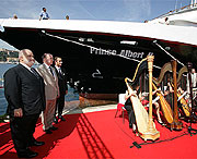 Prince Albert II launches ship named in his honour | HELLO!