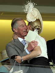 Zara greets Prince Charles with a hug and kiss | HELLO!