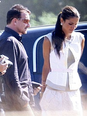 Bono and Queen Rania join the Sarkozys for dinner in France | HELLO!