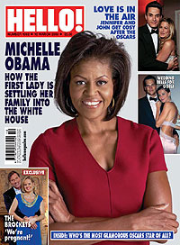 Michelle Obama settles family into White House | HELLO!