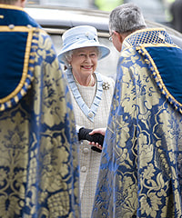 Queen attends Commonwealth Day church service | HELLO!